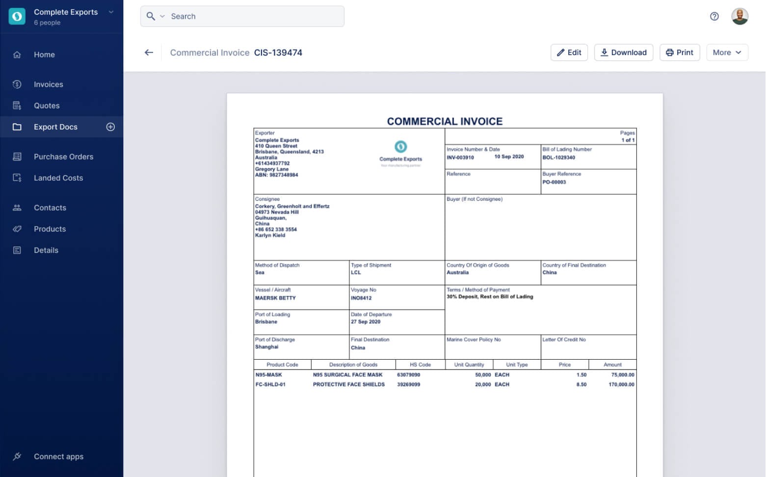 IncoDocs | Reviews, Pricing & Demos - SoftwareAdvice AU
