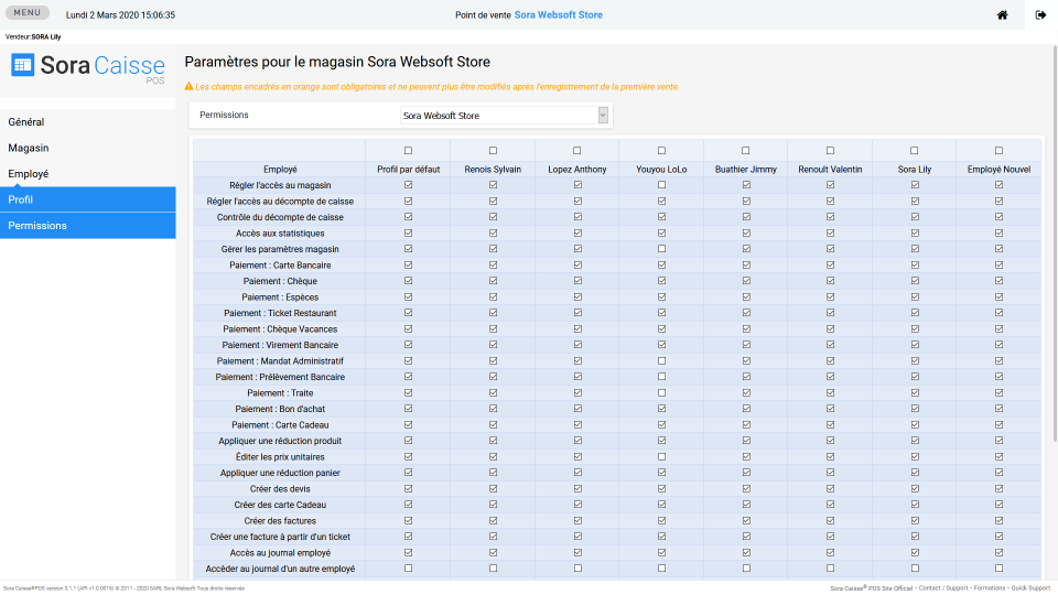Sora Caisse POS - Prix, tarif, abonnement et avis | GetApp France 2025