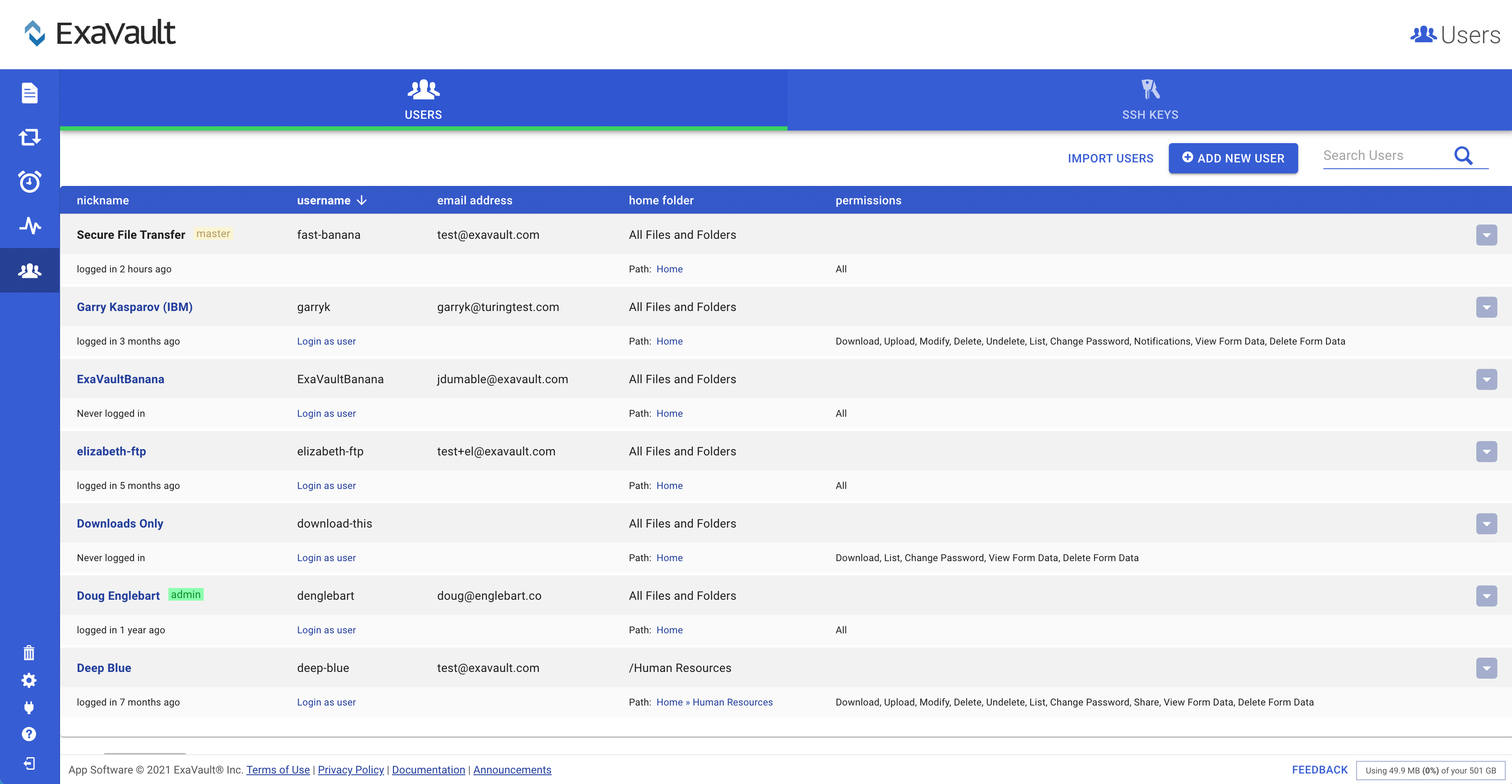 ExaVault Cloud FTP Pricing, Alternatives & More 2025 | Capterra