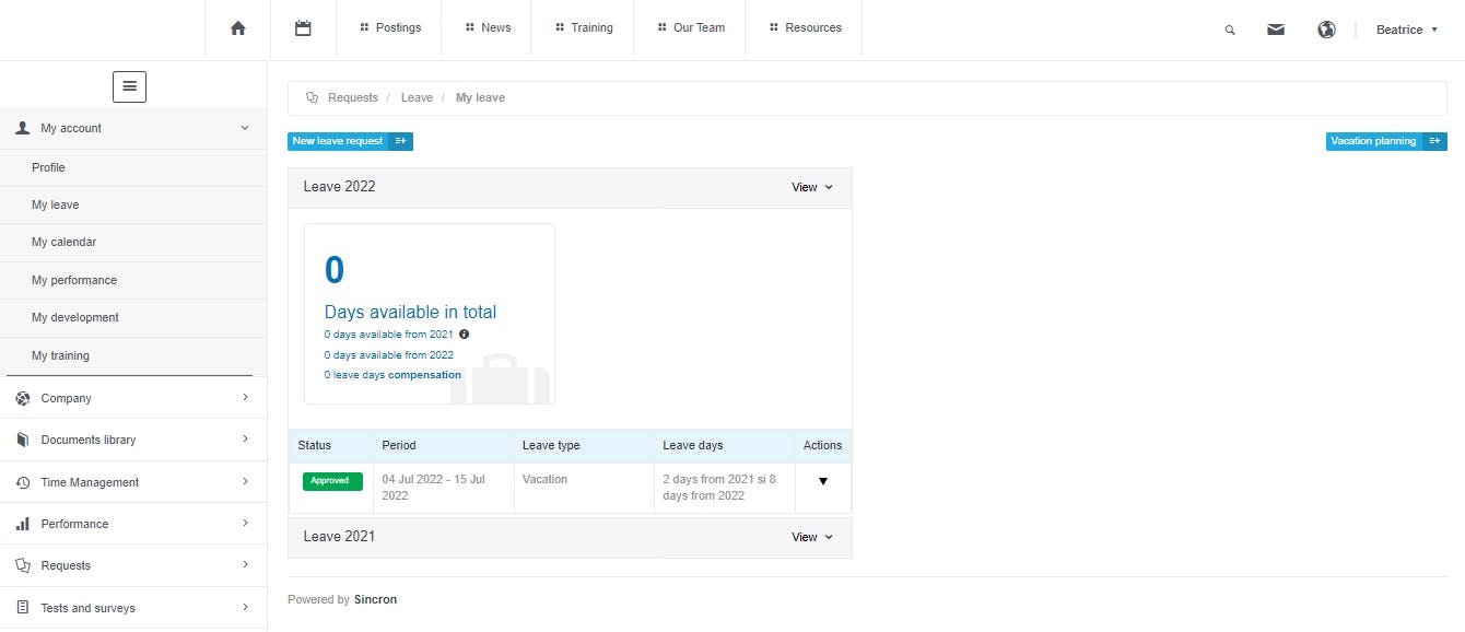 Sincron HR Software Reviews, Cost & Features | GetApp Australia 2025