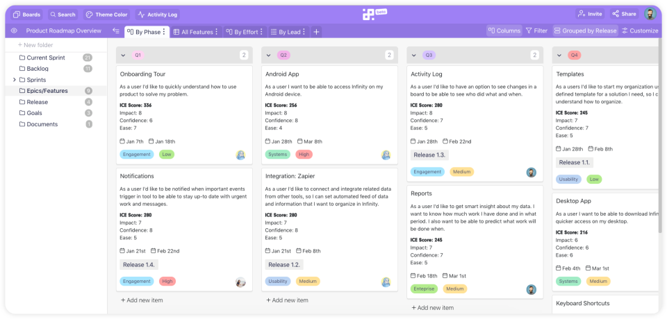 Infinity - Prix, tarif, abonnement et avis | GetApp France 2021