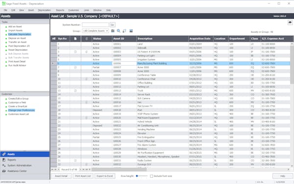 Sage Fixed Assets Reviews, Demo & Pricing - 2021