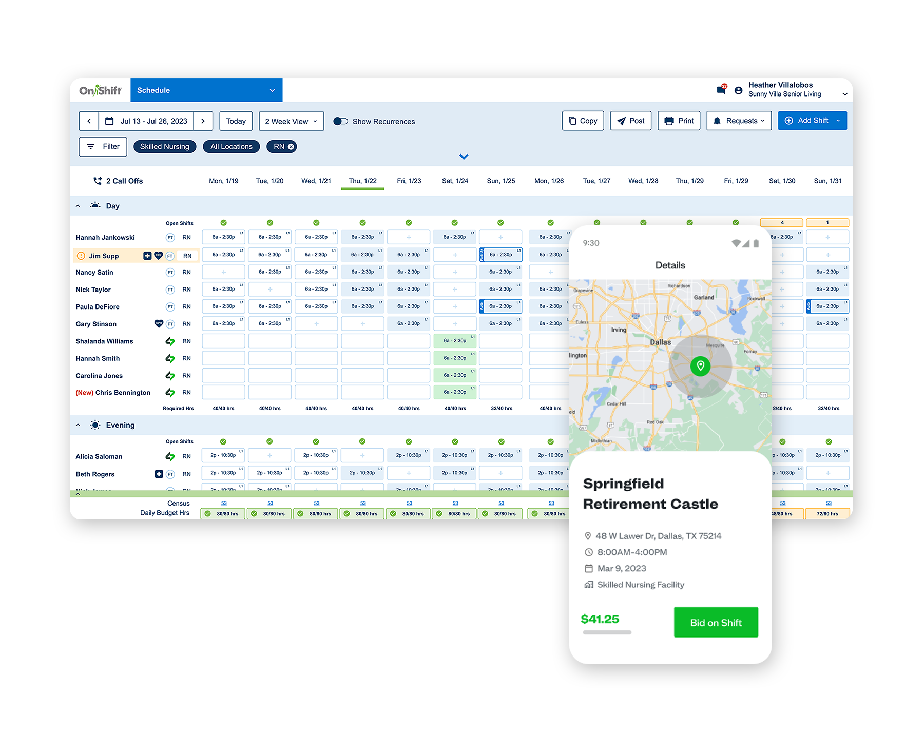 OnShift Software - 2025 Reviews, Pricing & Demo
