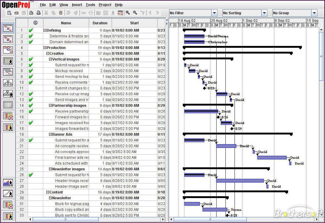 OpenProj Software - 2024 Reviews, Pricing & Demo