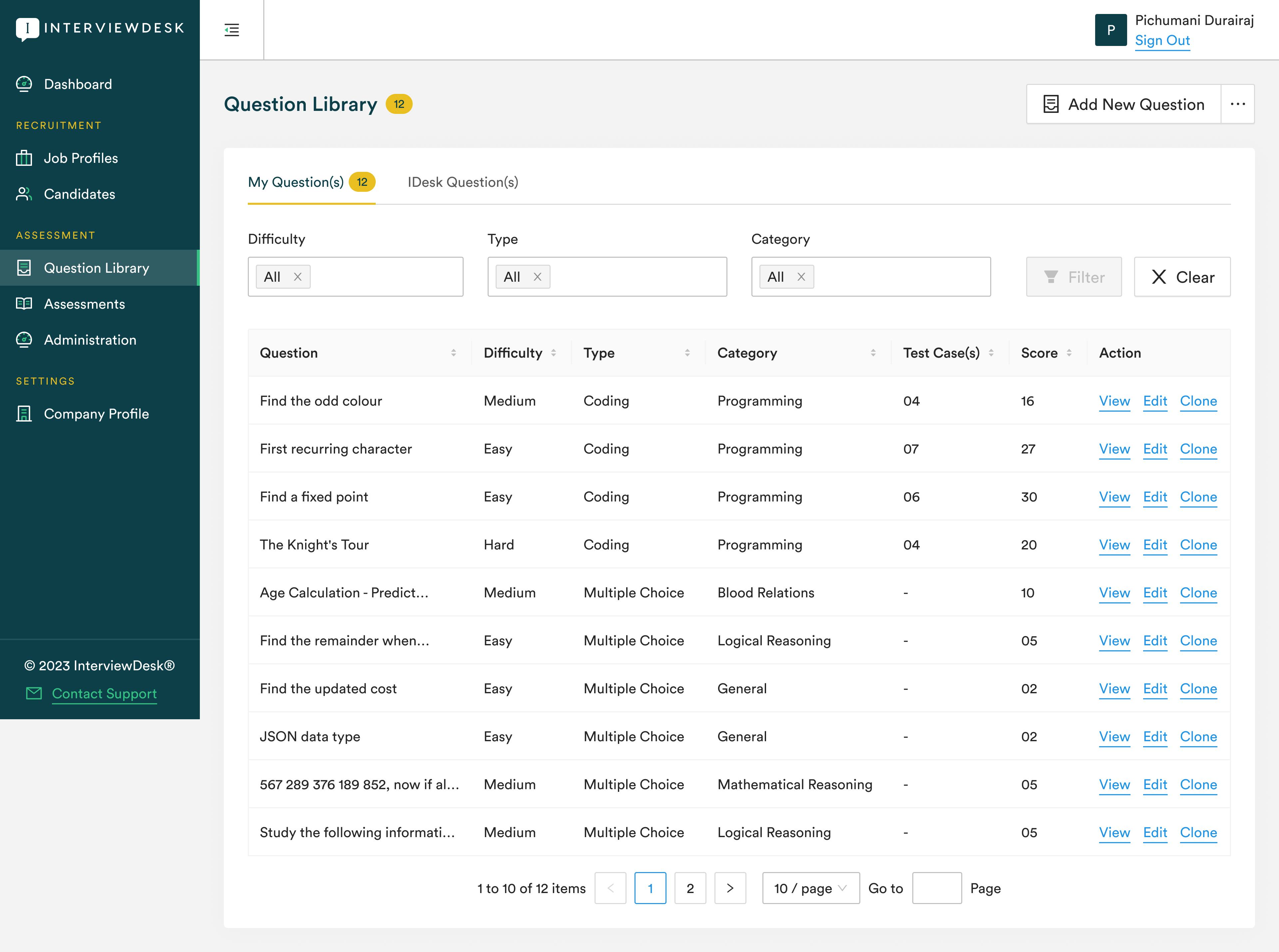 InterviewDesk Talent Assessment Platform Reviews, Prices & Ratings ...