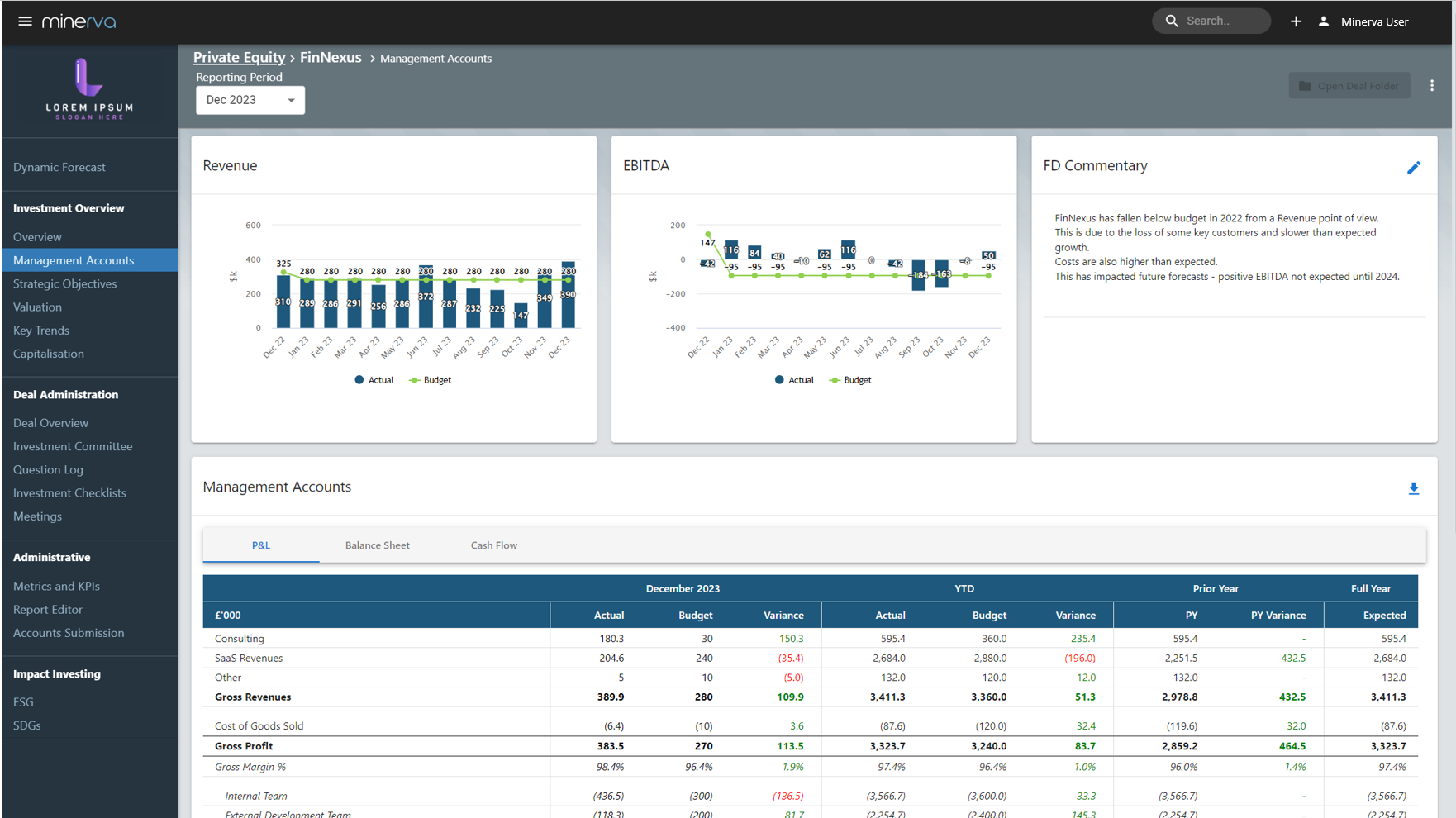 Minerva Software - 2025 Reviews, Pricing & Demo