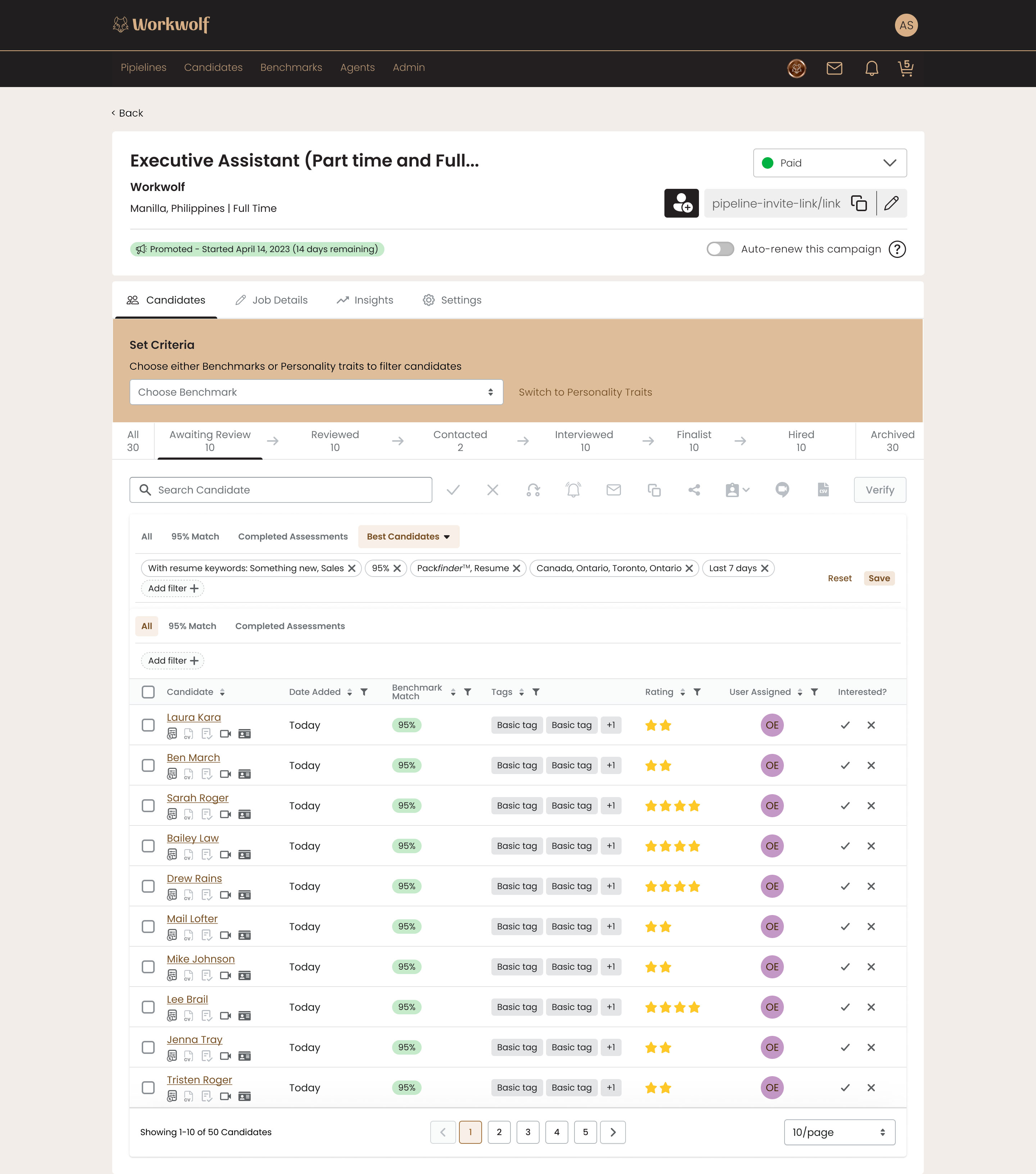 Workwolf - Avis, notes, prix et abonnements - Capterra France 2024