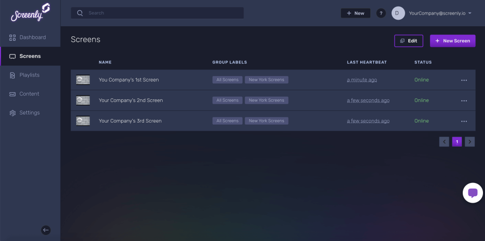 Screenly Software - 2023 Reviews, Pricing & Demo