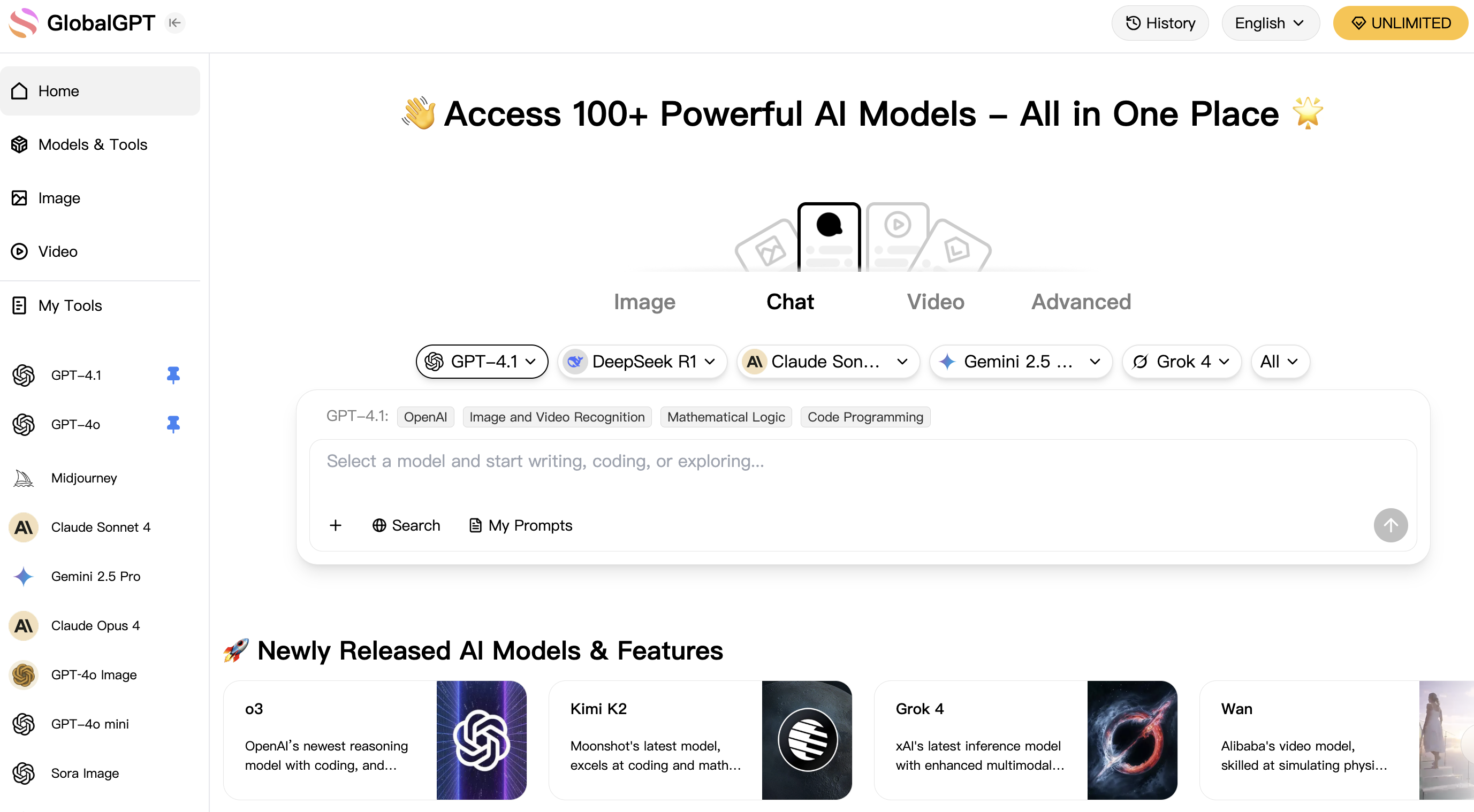 GlobalGPT Discount - Up To 50% on GlobalGPT Budget