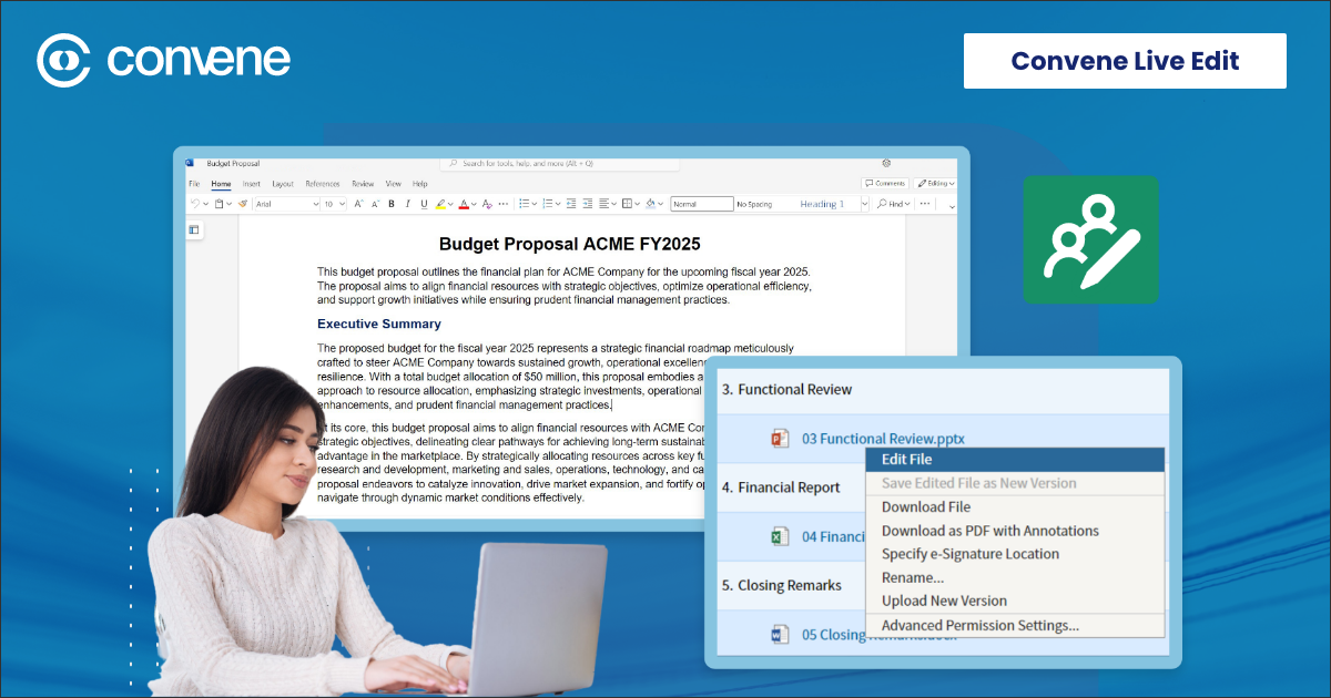 Convene Software Reviews, Demo & Pricing - 2024