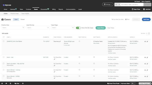 MyCase Reviews, Demo & Pricing - 2022