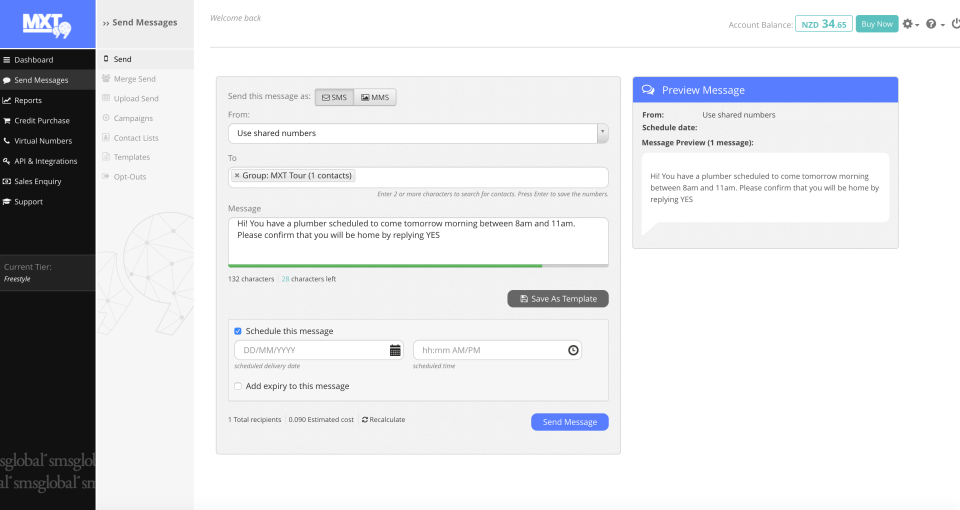 SMSGlobal | Reviews, Pricing & Demos - SoftwareAdvice AU