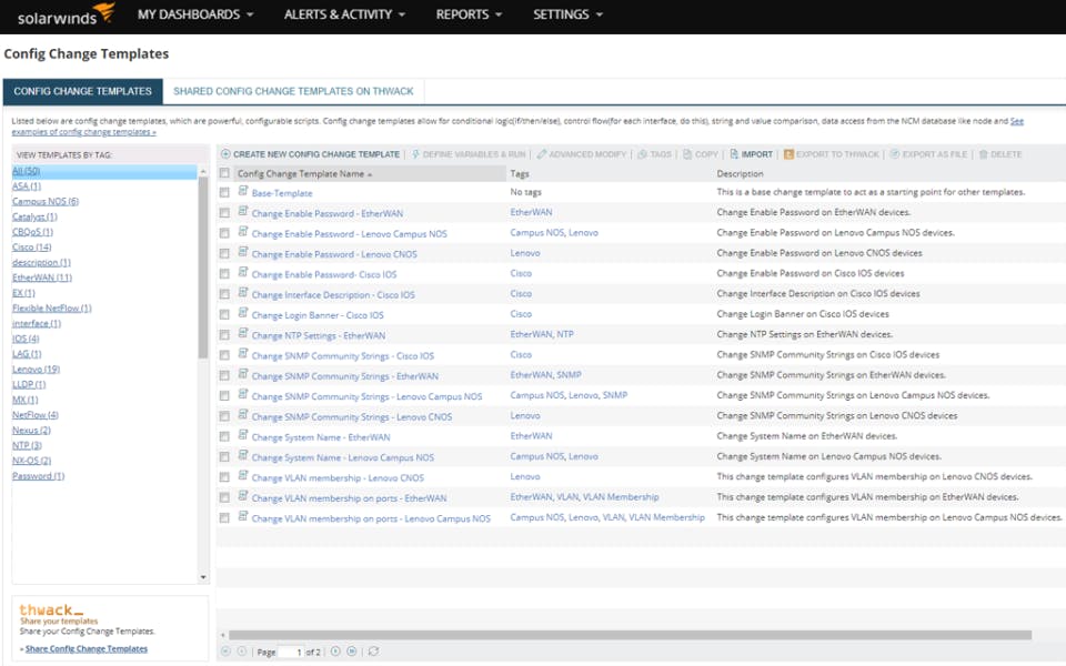 Solarwinds Network Configuration Manager Pricing Alternatives And More 2023 Capterra