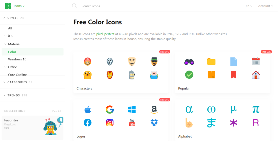 Icons8 Software - 2023 Reviews, Pricing & Demo