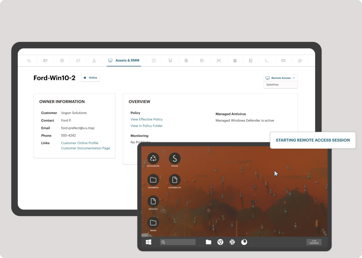 Syncro | Reviews, Pricing & Demos - SoftwareAdvice GB