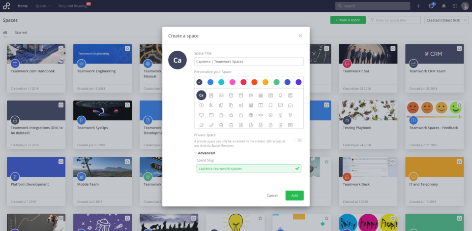 Teamwork Spaces Software - 2025 Reviews, Pricing & Demo
