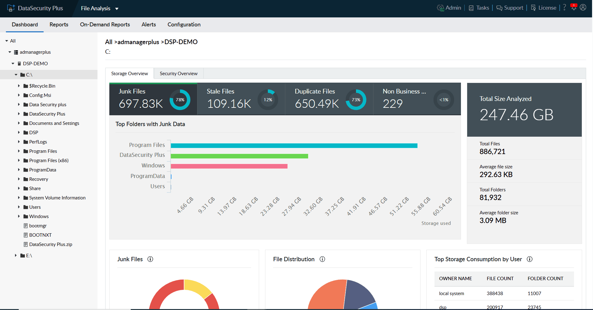 ManageEngine DataSecurity Plus | Reviews, Pricing & Demos - SoftwareAdvice IE
