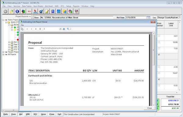 Estimating Link Reviews, Demo & Pricing - 2021
