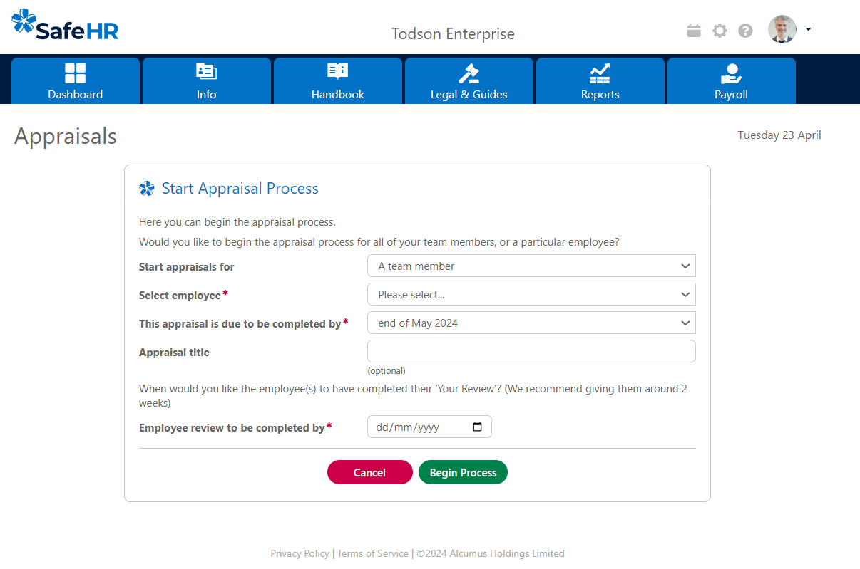SafeHR Reviews, Prices & Ratings | GetApp UK 2025