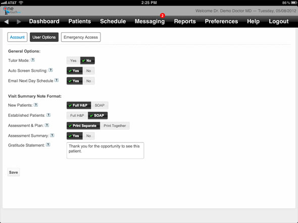 One Touch EMR Software - 2025 Reviews, Pricing & Demo