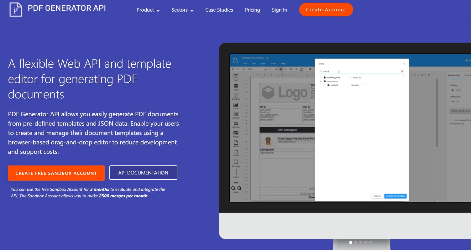 PDF Generator API Pricing, Alternatives & More 2023 - Capterra