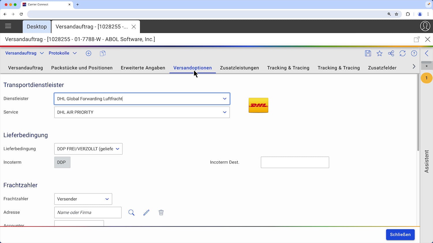 AEB Carrier Connect API Software - 2025 Reviews, Pricing & Demo