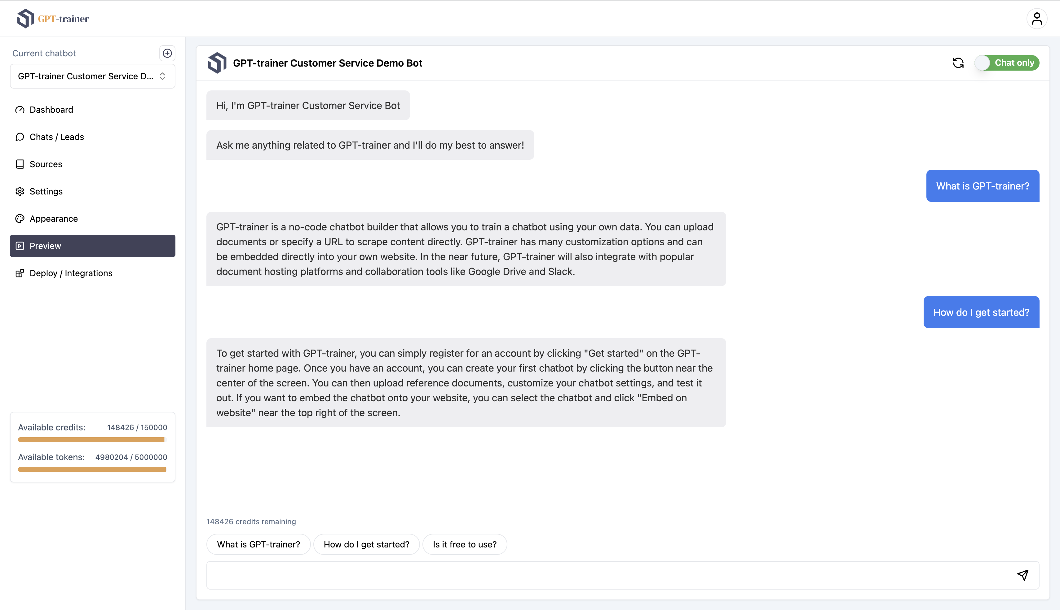 GPT-trainer Software - 2025 Reviews, Pricing & Demo