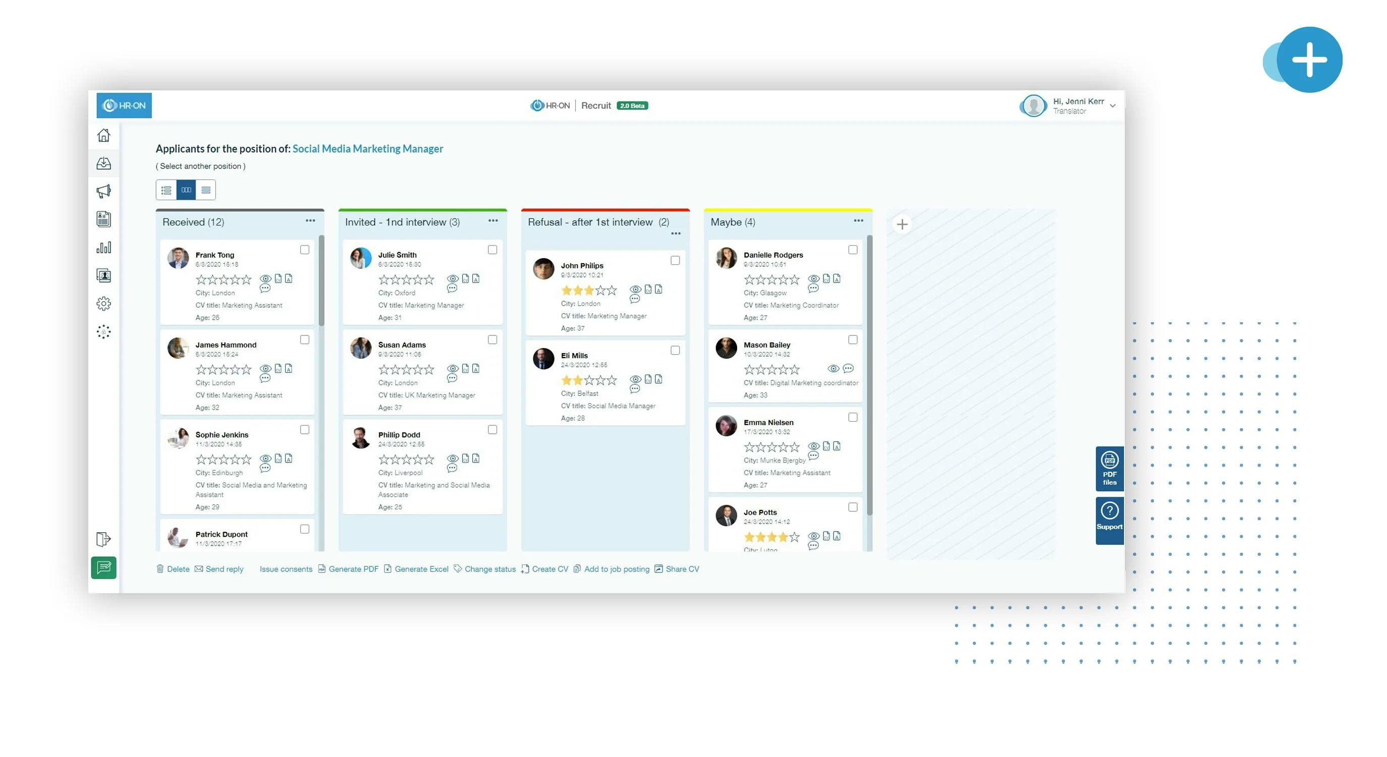 HR-ON Recruit Software - 2025 Reviews, Pricing & Demo