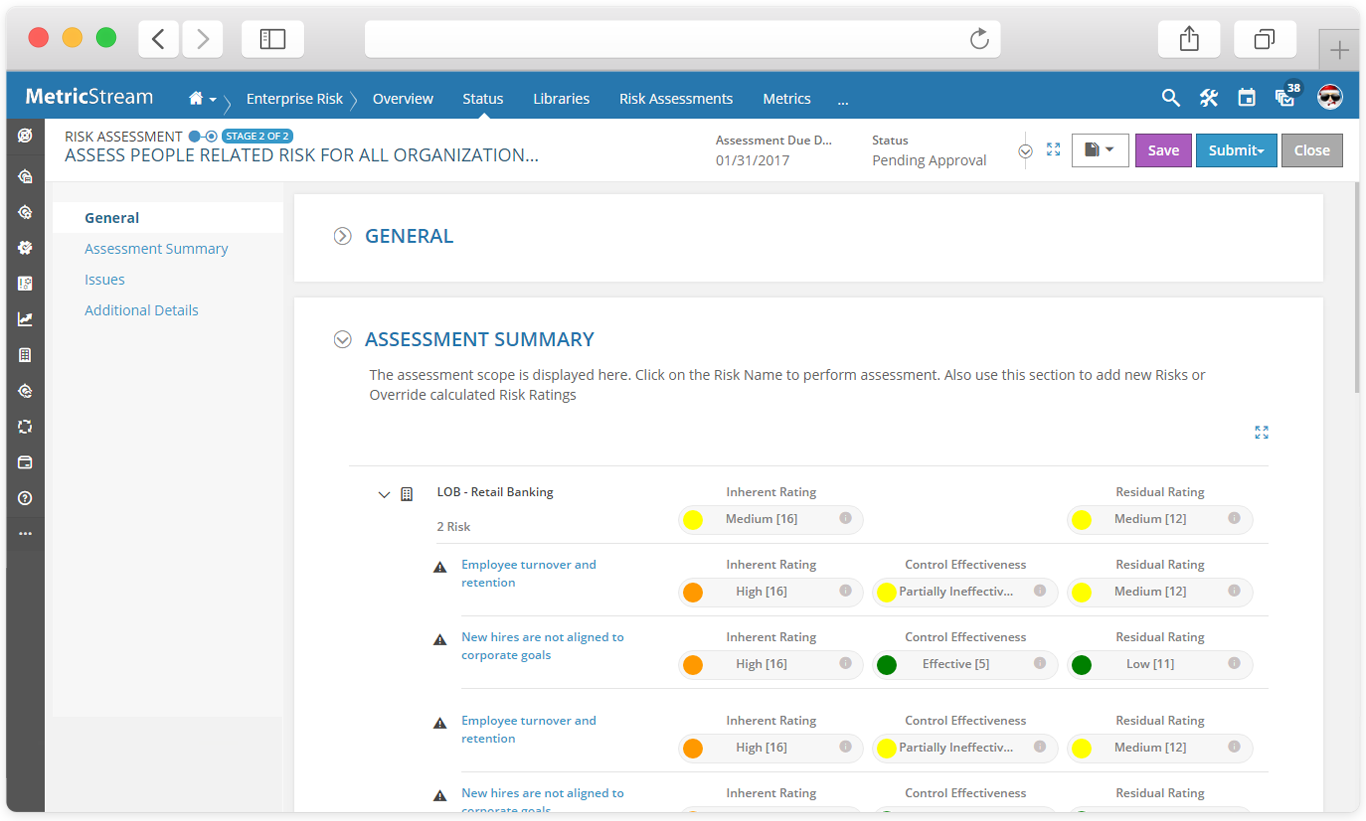 MetricStream Enterprise Risk Management Reviews, Prices & Ratings ...