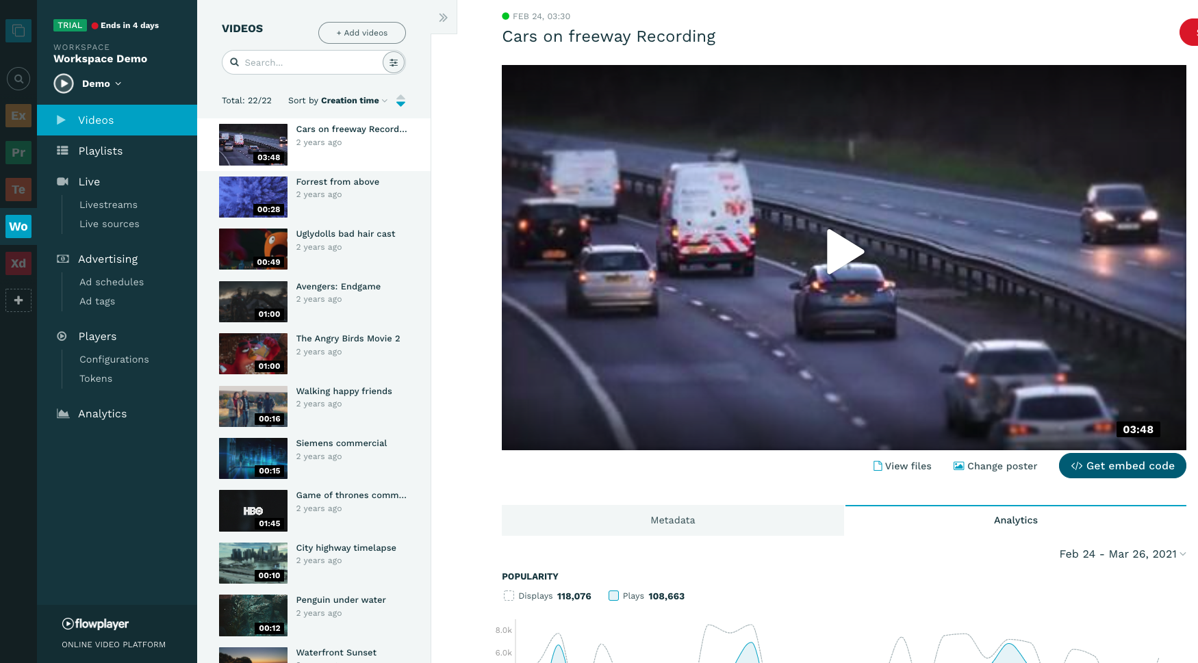 Flowplayer Software - 2025 Reviews, Pricing & Demo
