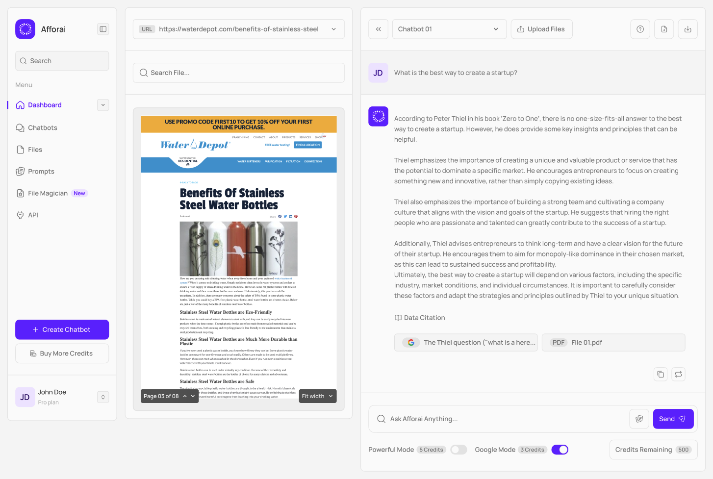 Afforai Software - 2024 Reviews, Pricing & Demo