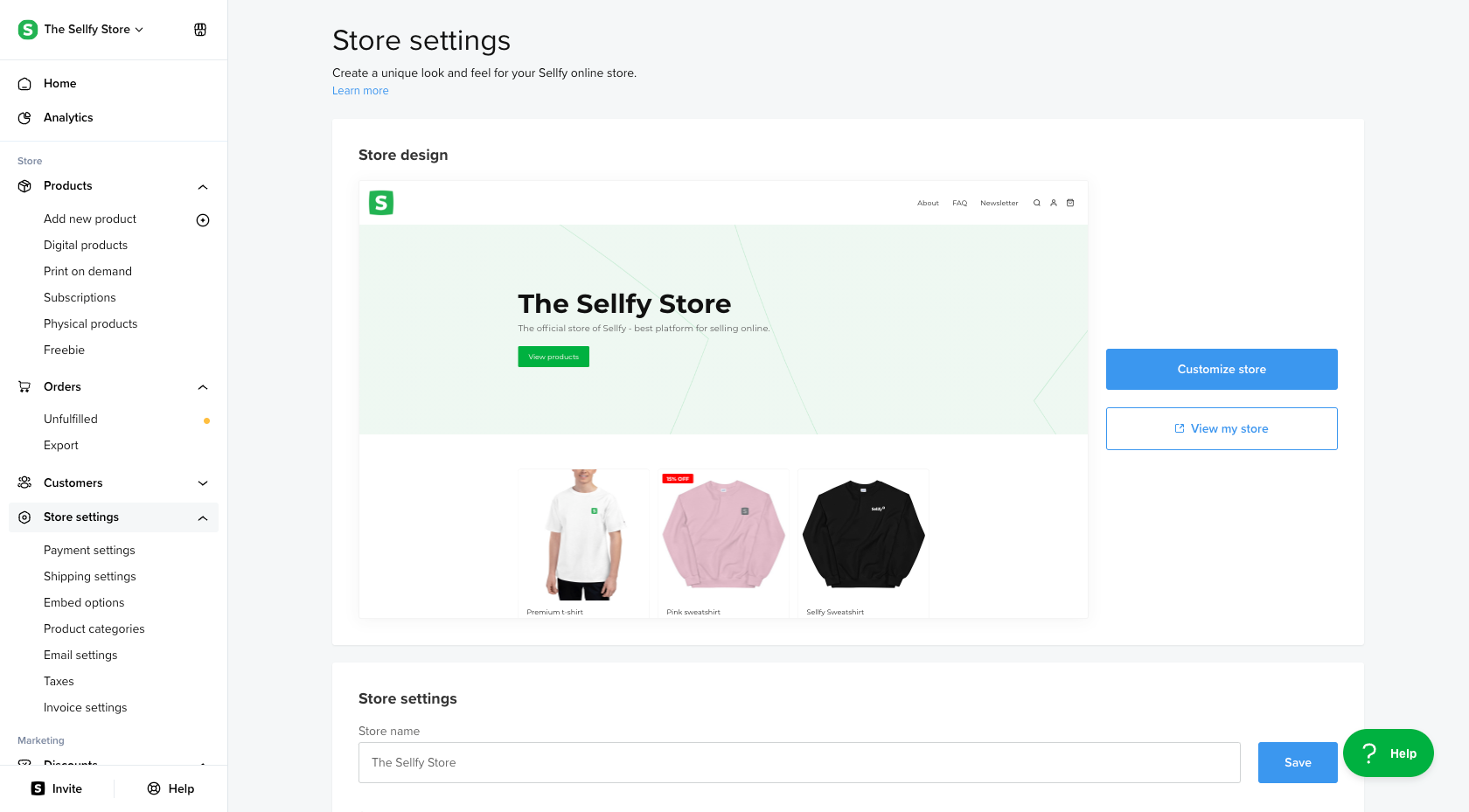 Sellfy Software - 2025 Reviews, Pricing & Demo