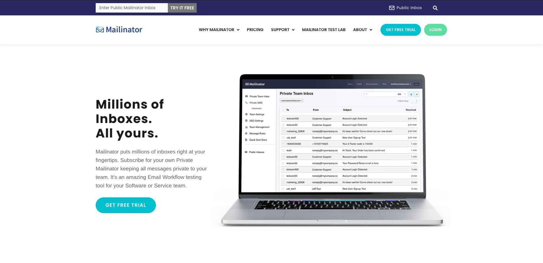 Mailinator 2025 Pricing, Features, Reviews & Alternatives | GetApp