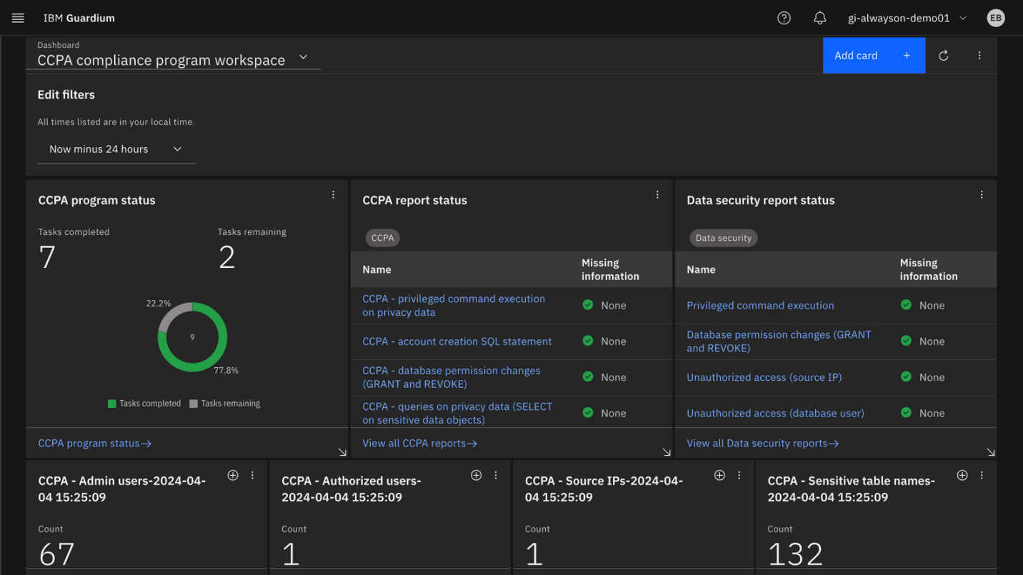 Guardium Data Security Center Software - 2025 Reviews, Pricing & Demo