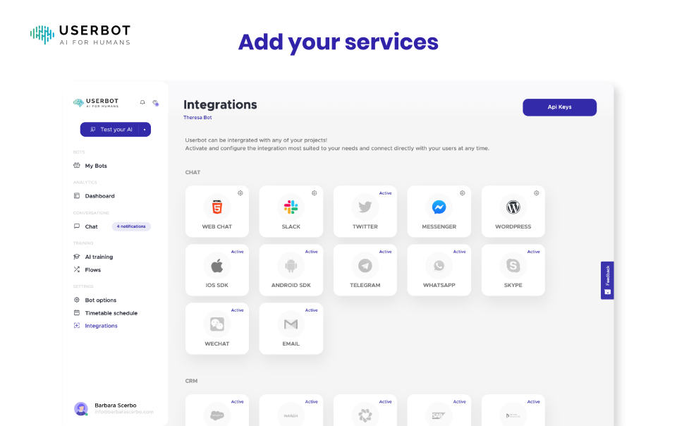 Userbot - Opiniones, precios y características - Capterra España 2025