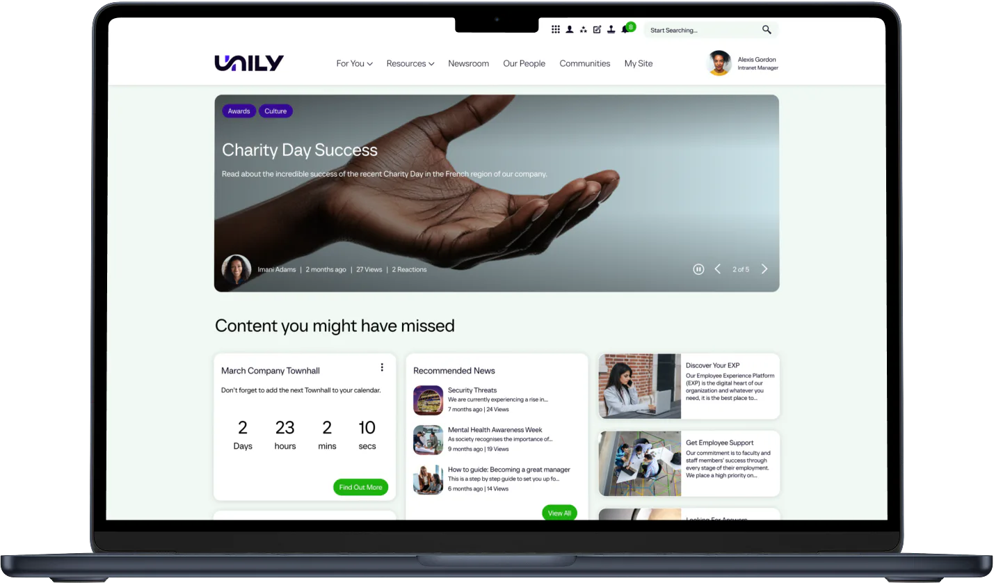 Unily: precios, funciones y opiniones | GetApp España 2026