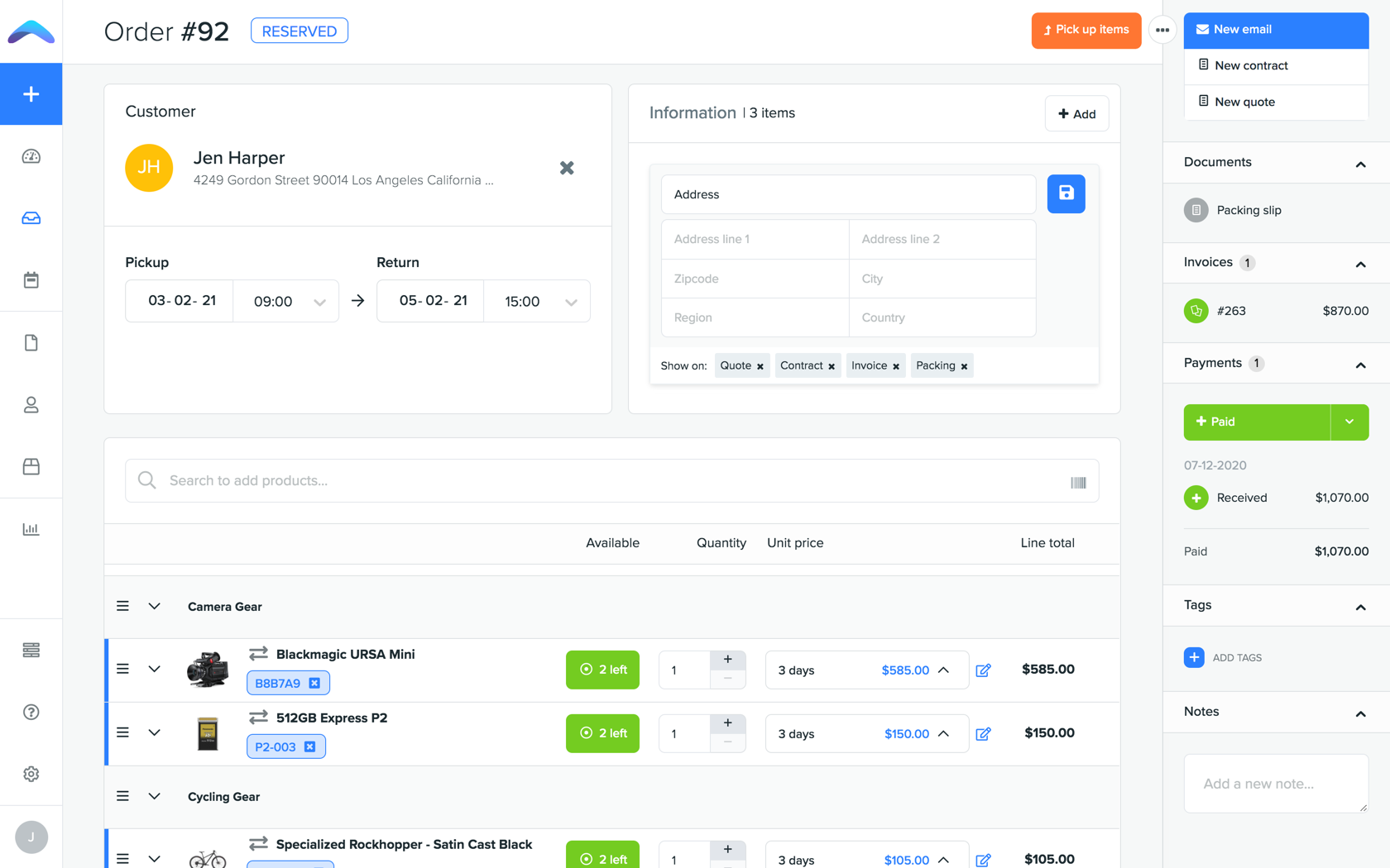 Booqable Software - 2021 Reviews, Pricing & Demo