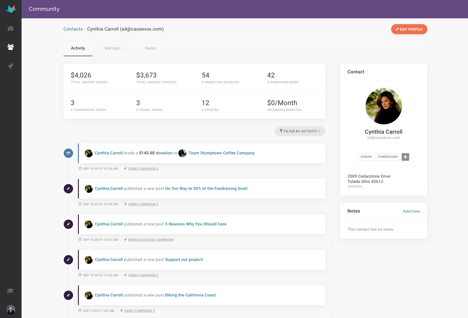 CauseVox Software - 2023 Reviews, Pricing & Demo