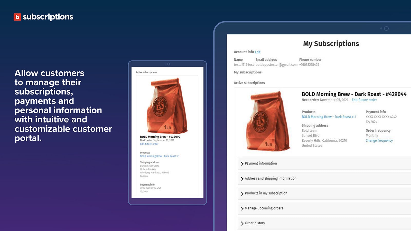 Bold Subscriptions Software - 2024 Reviews, Pricing & Demo