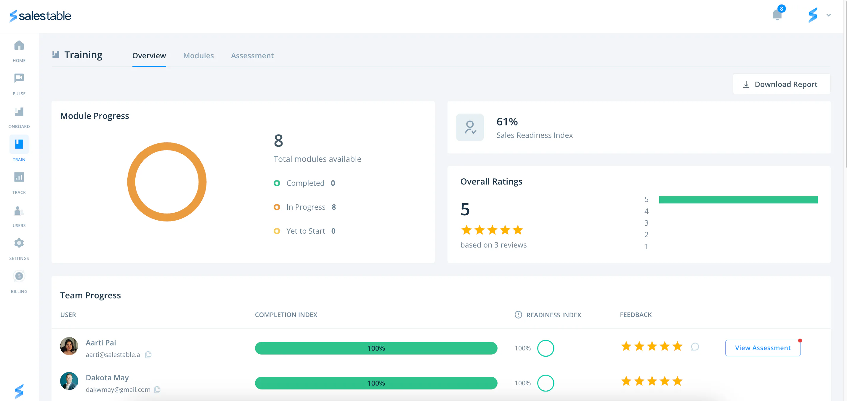 Salestable Software - 2025 Reviews, Pricing & Demo
