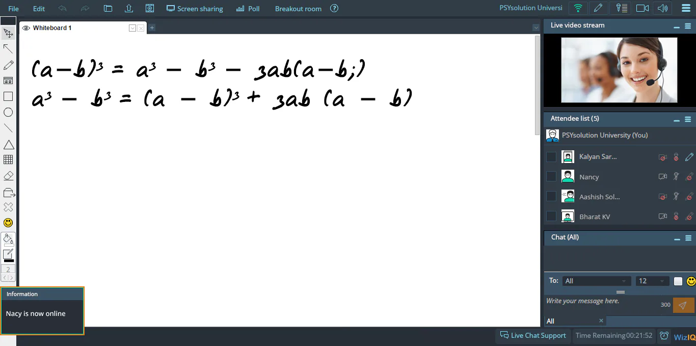 WizIQ Virtual Classroom: precios, funciones y opiniones | GetApp ...