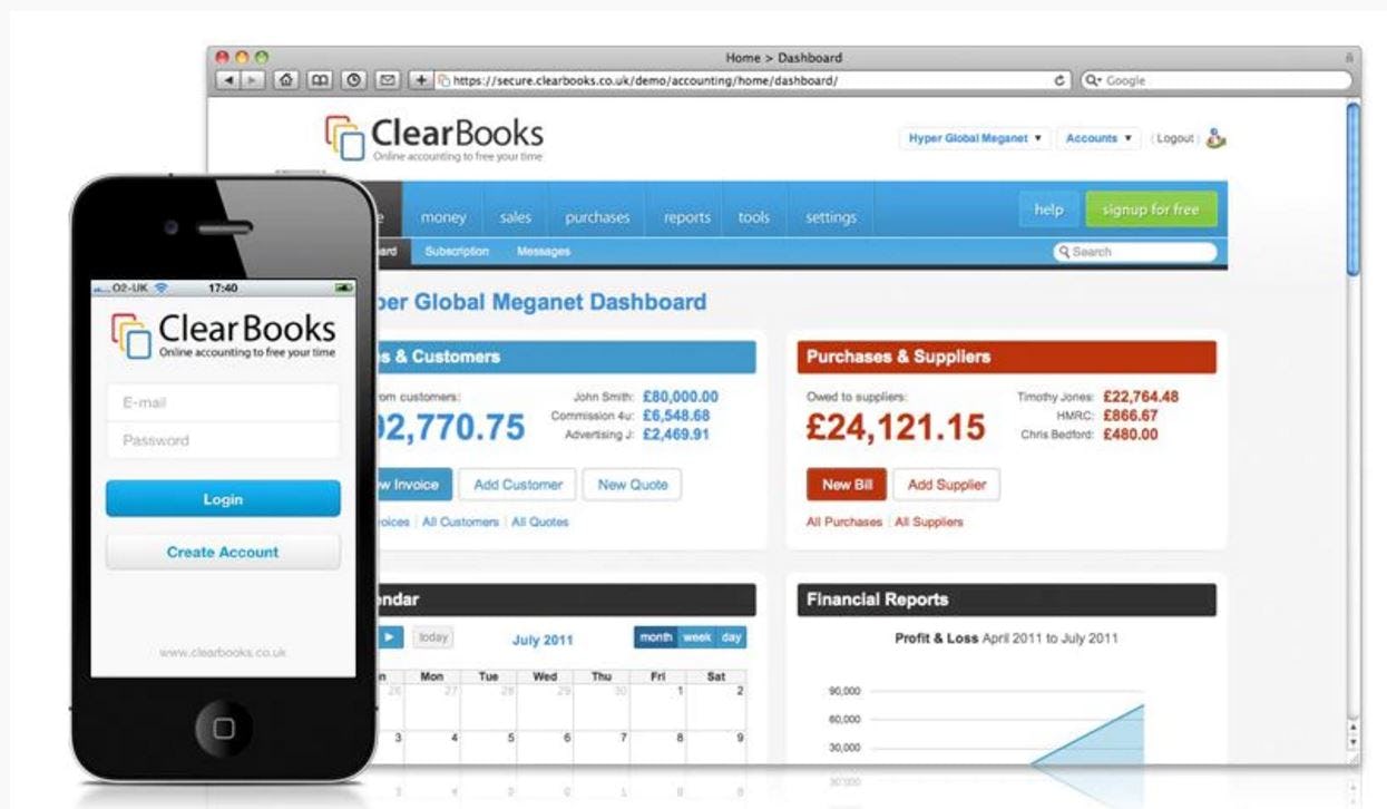 Clear Books | Reviews, Pricing & Demos - SoftwareAdvice GB