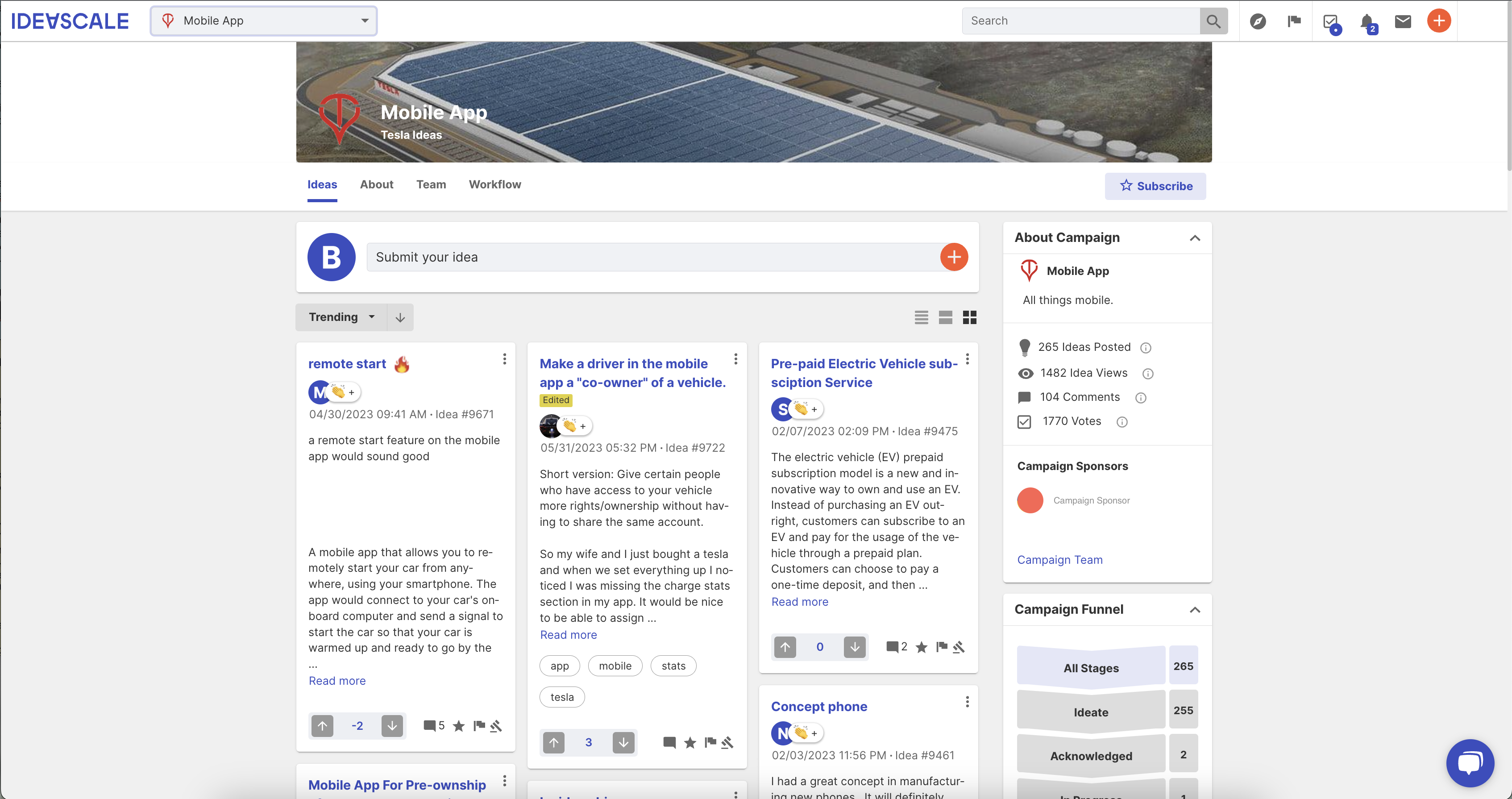 IdeaScale Software - 2023 Reviews, Pricing & Demo
