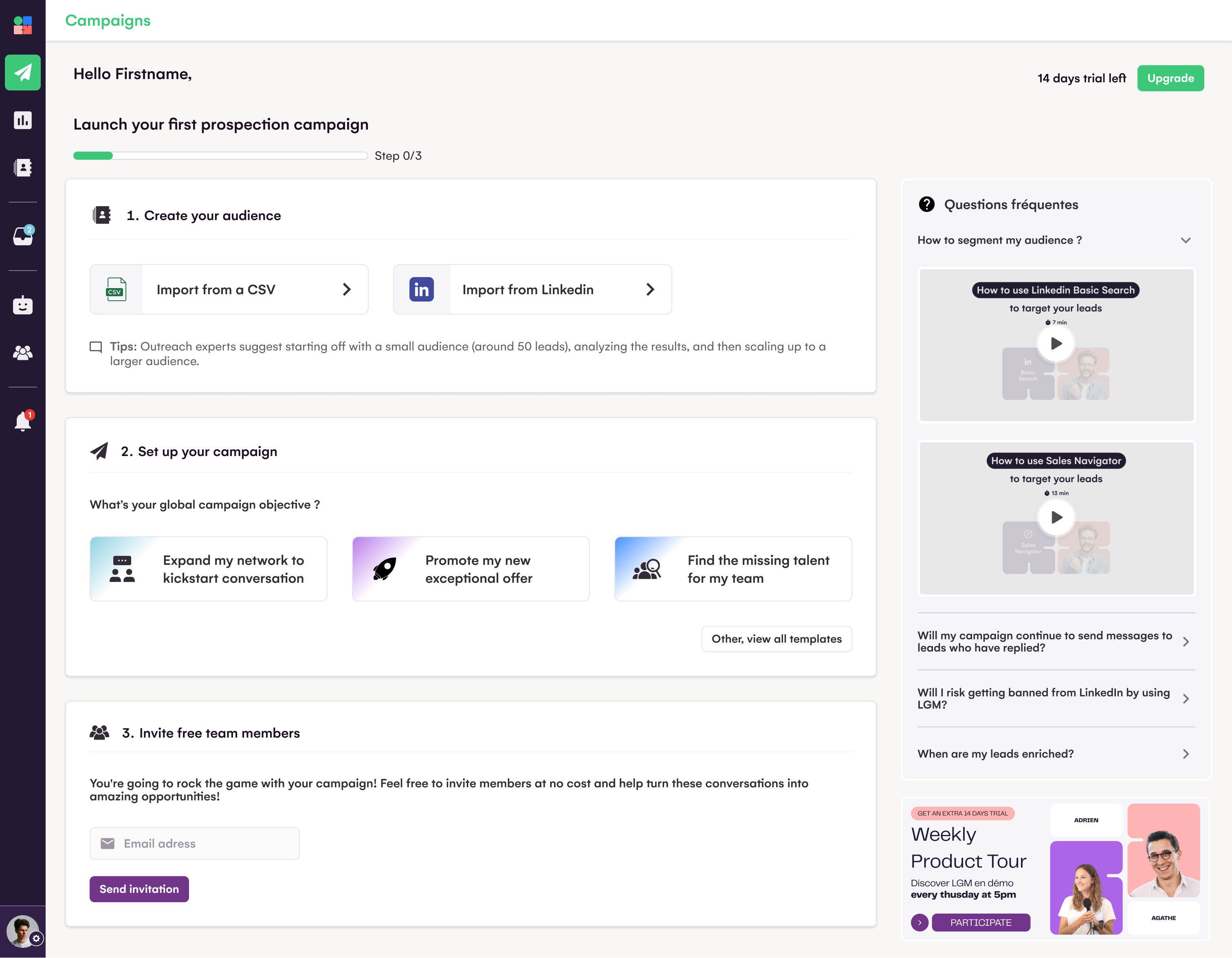 LaGrowthMachine Software - 2025 Reviews, Pricing & Demo