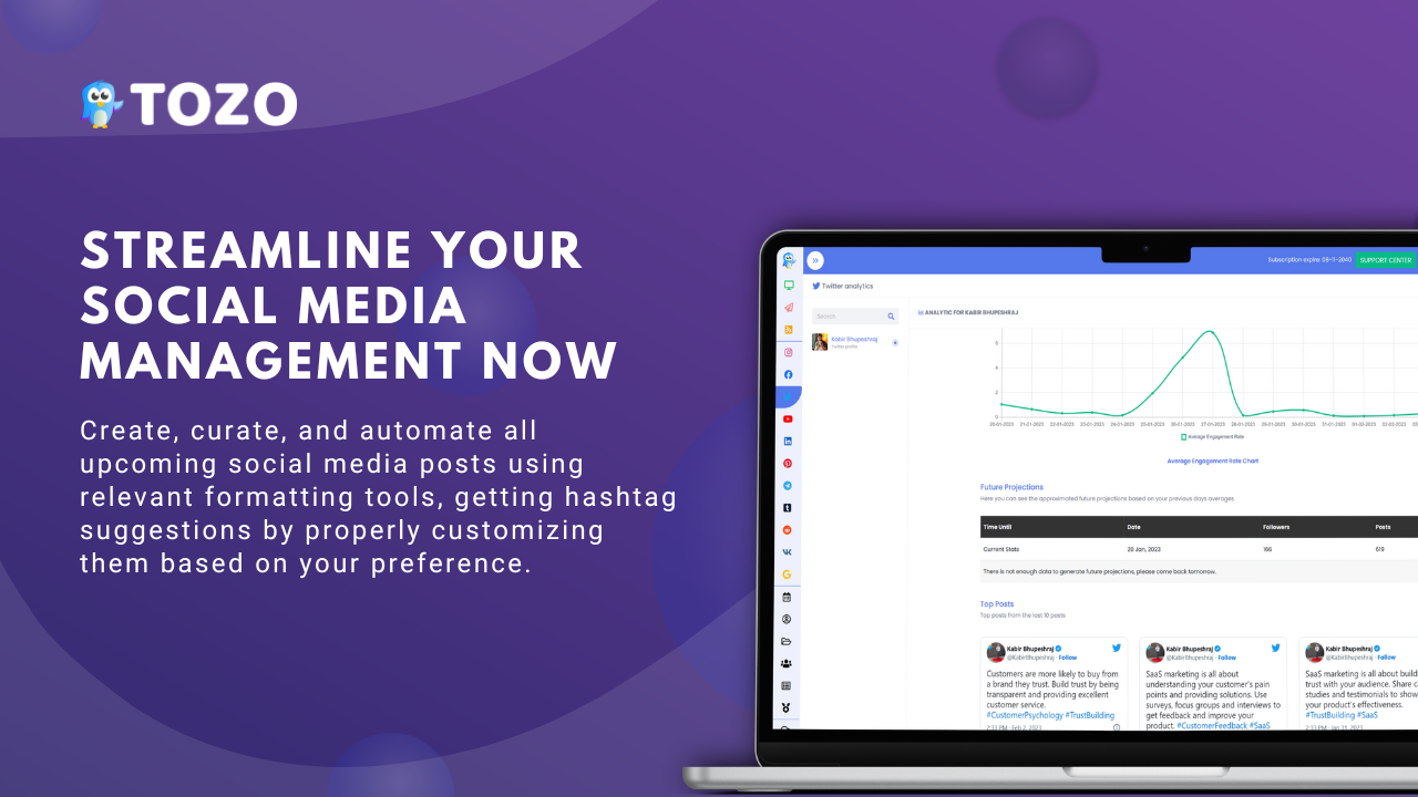 TOZO Social Cost & Reviews - Capterra Australia 2025
