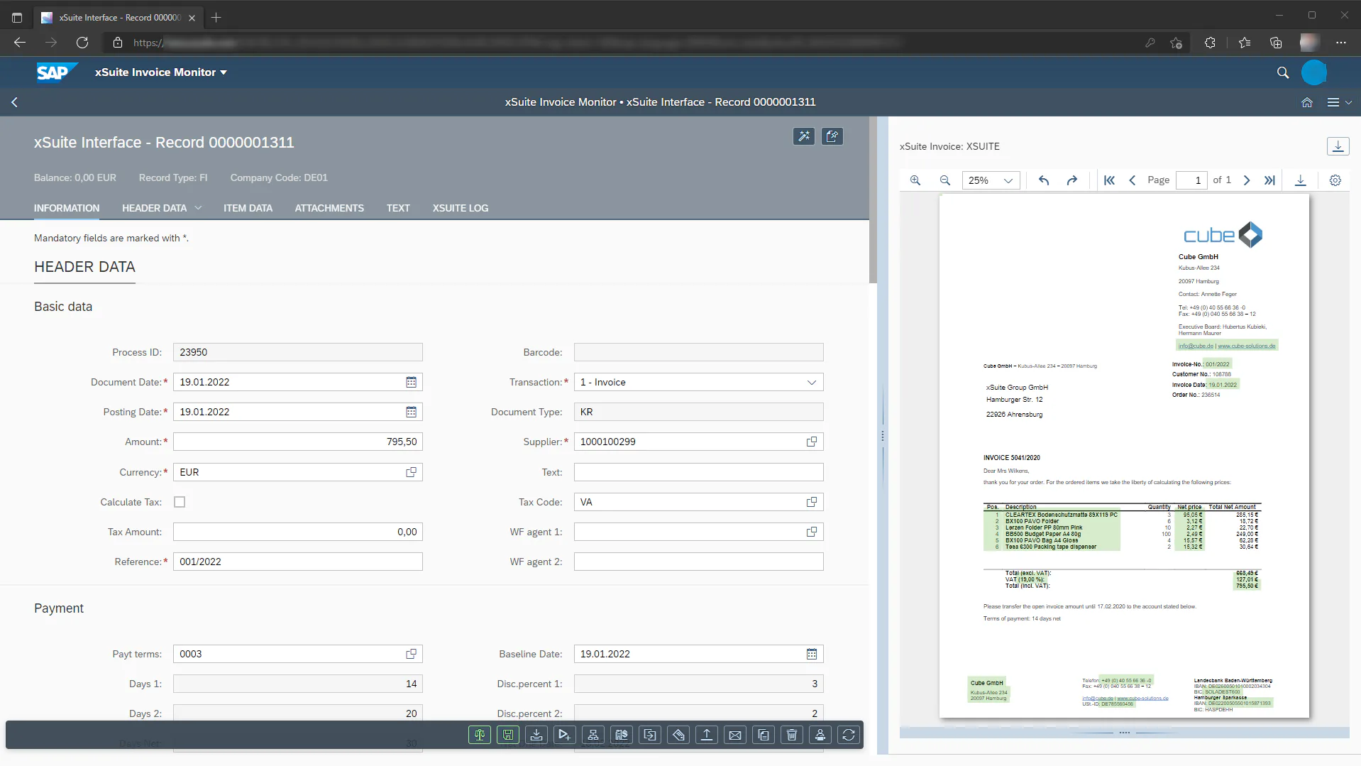 xSuite Invoice - Prix, tarif, abonnement et avis | GetApp France 2026