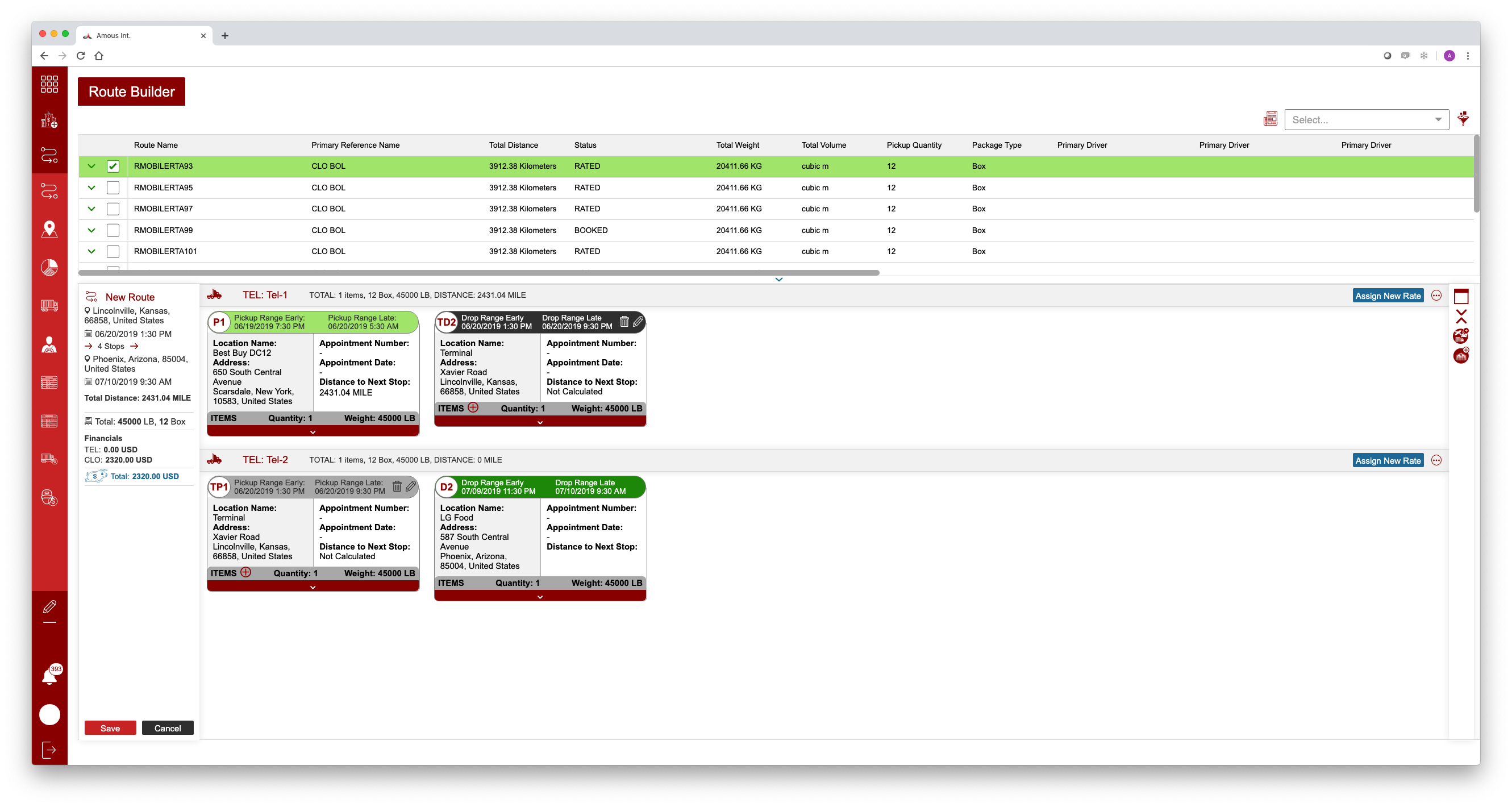 Amous TMS Software - 2025 Reviews, Pricing & Demo