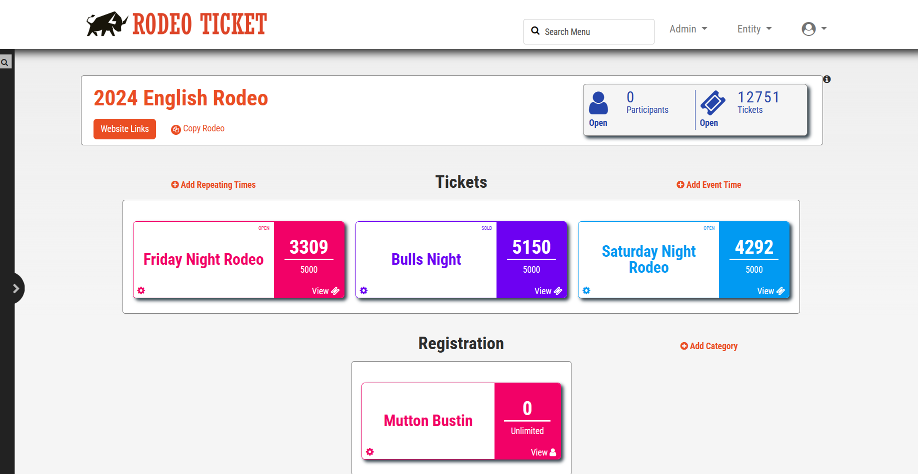 Rodeo Ticket Reviews, Prices & Ratings | GetApp South Africa 2024