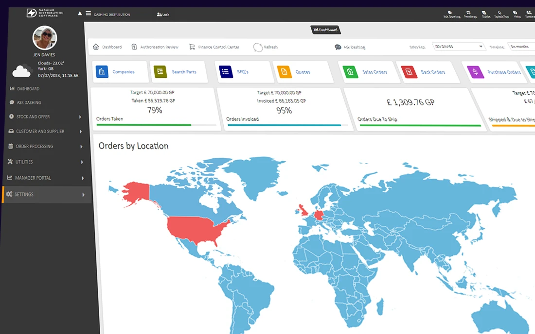 Dashing Distribution Software Pricing, Alternatives & More 2025 | Capterra