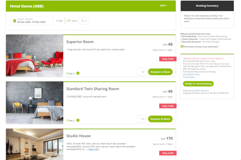 Softinn Hotel Booking Engine Reviews, Cost & Features | GetApp ...